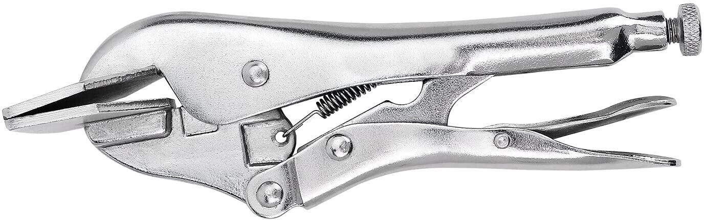 10" Flat Sheet Metal Locking Clamp Weld Plier Adjustable Vise Grip ...