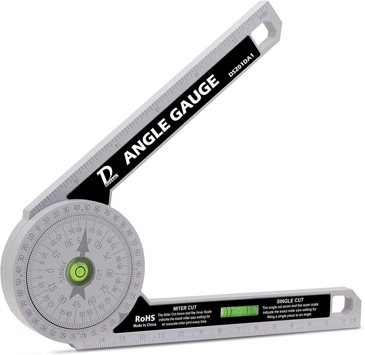 Angle Finder Goniometer Ruler Miter Drawing Measuring Level Tools Saw ...