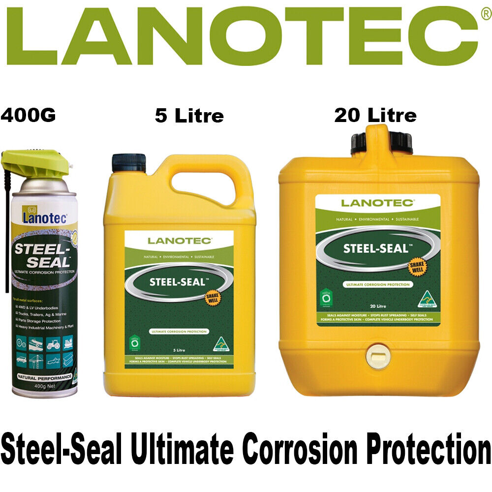 LANOTEC STEEL-SEAL CORROSION PROTECTION - LANOLIN 400g/5 LITRE/20 LITR