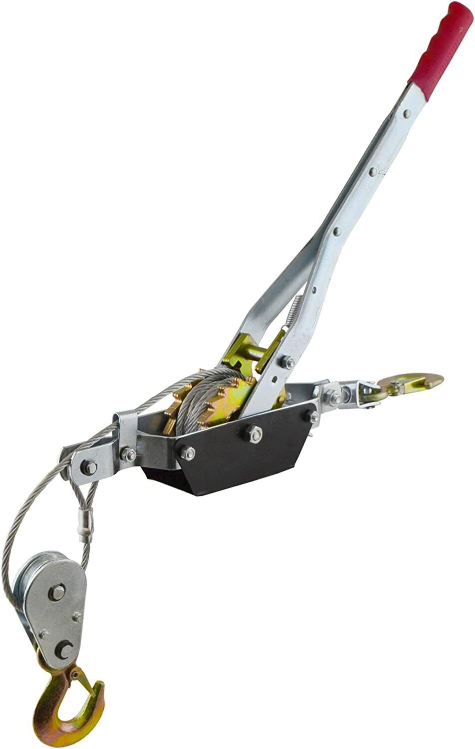 T&E Tool1/2/4 Ton Manual Winch Puller Power Hoist Tool 4x4 UTE Truck ...