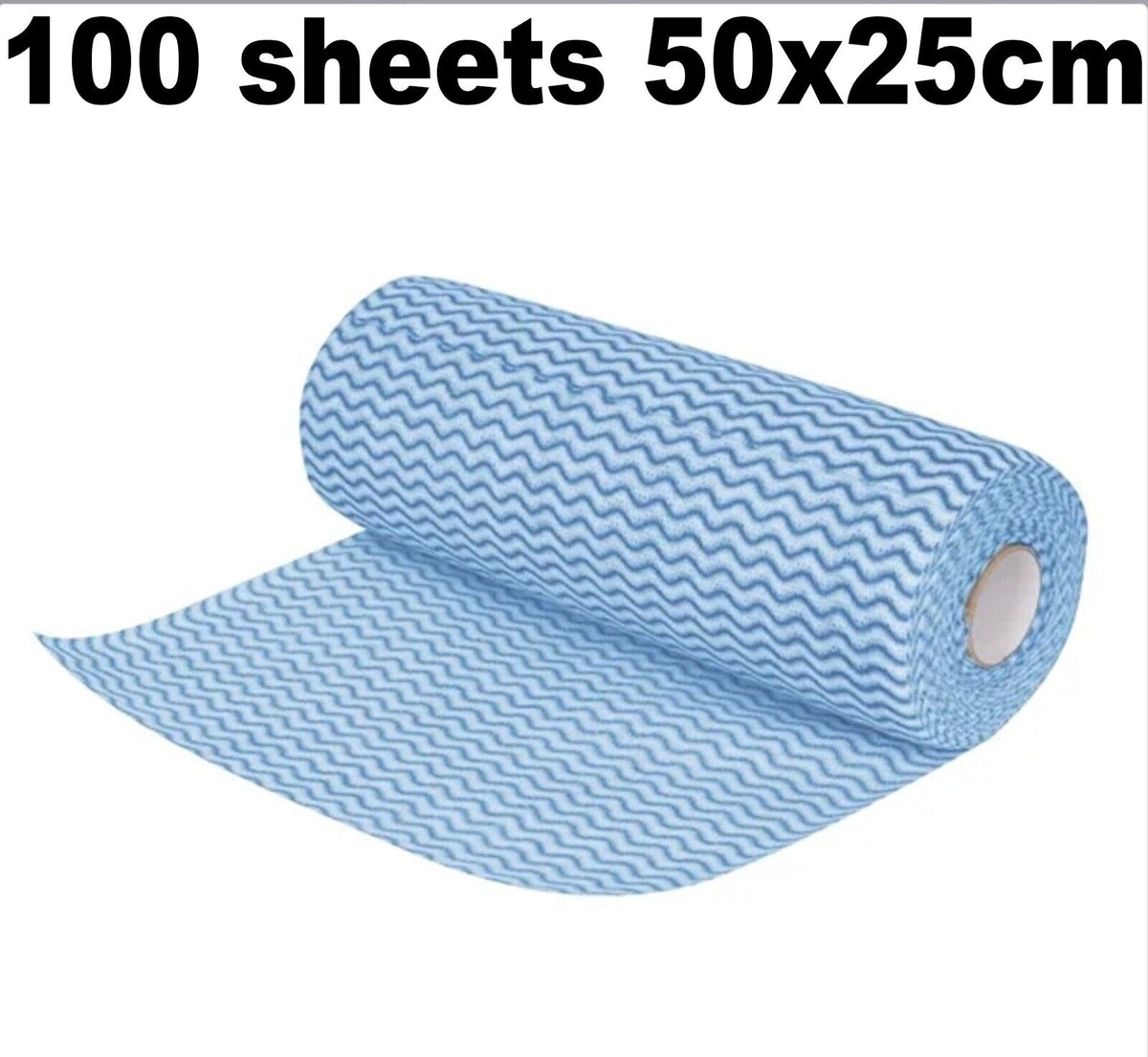 Heavy Duty Kitchen Cleaning Wipes Roll Food Service Cloth Chux Blue ...