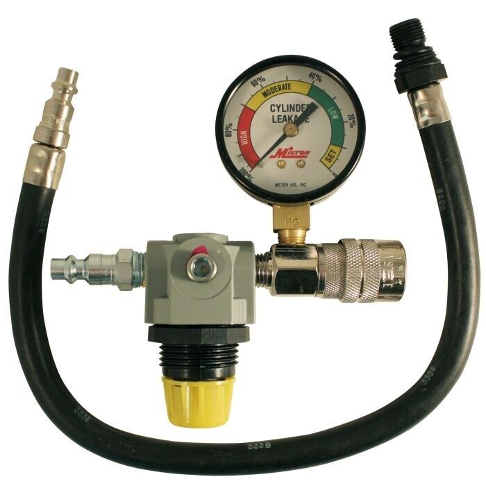 T&E Tools Cylinder LeakDown Tester Kit Petrol Engine Compression ...