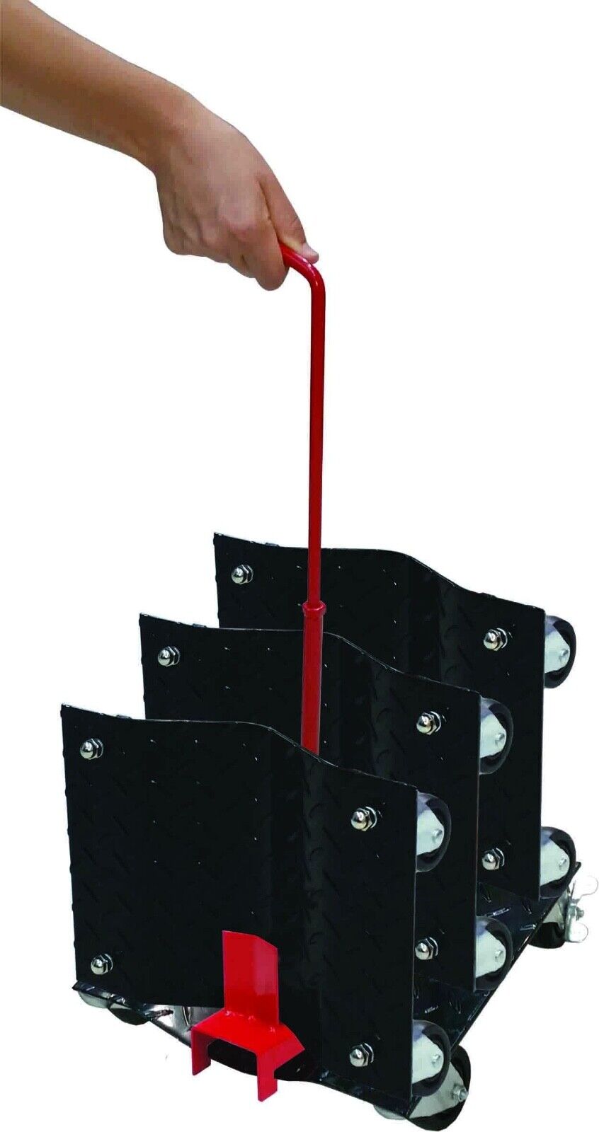 PK TOOLS VEHICLE WHEEL DOLLIES STORAGE RACK To suit PT80310 wheel ...