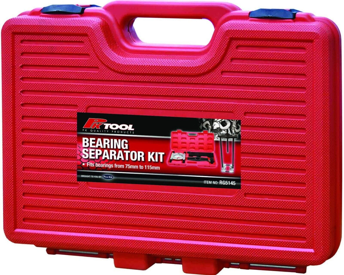 PK Tool Large Bearing Separator Kit - 75-115mm 205mm Thrust Bolt 17mm ...